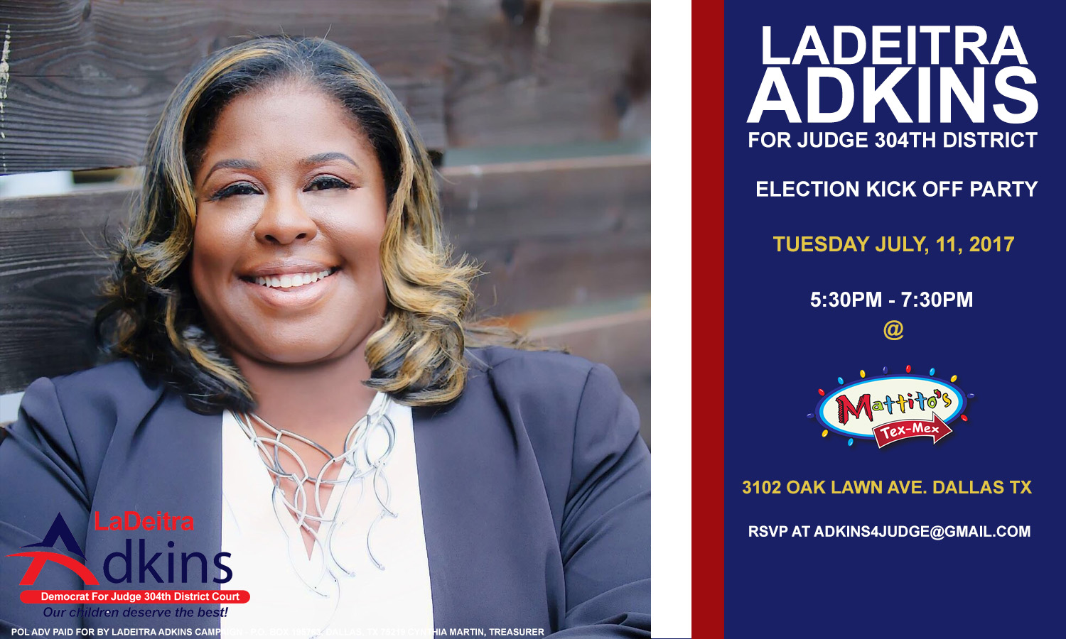 About – LaDeitra Adkins For Judge